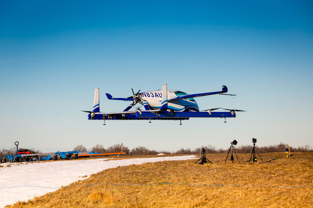 Autonomous Passenger Air Vehicle Completes First Flight