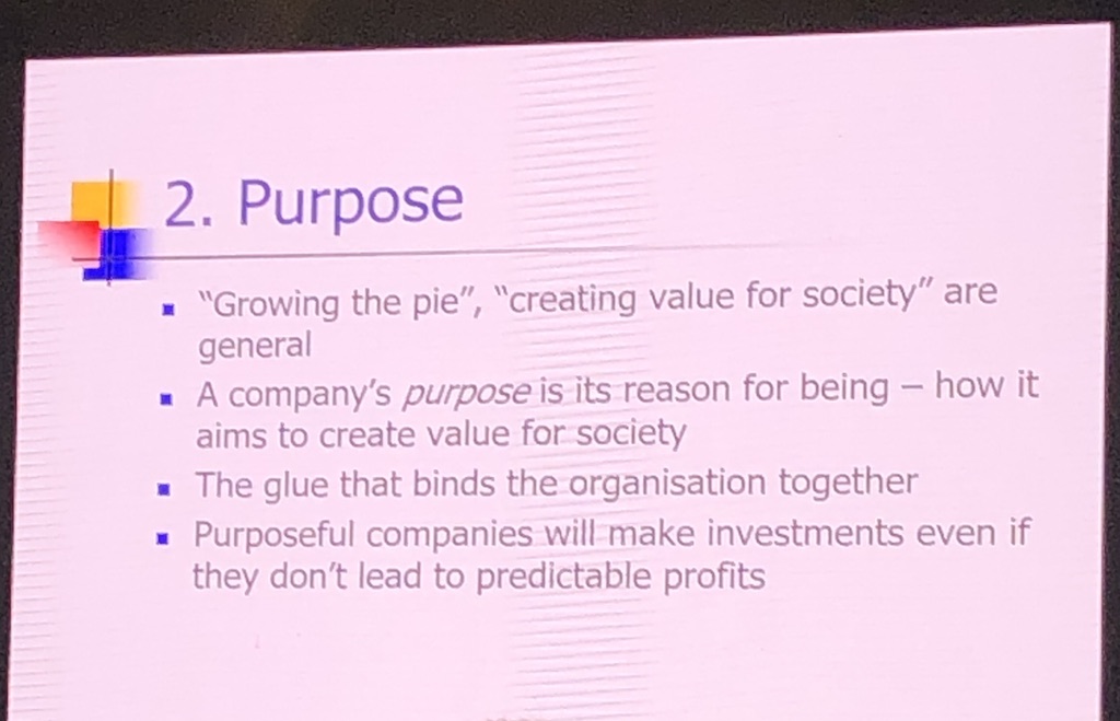 Purpose of a Business and Post-Truth - Alex Edmans - Sinan Oymacı